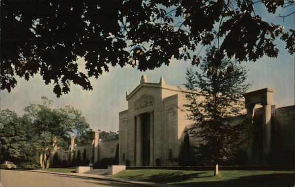 Mountain View's Mausoleum-Columbariem Oakland, CA Postcard
