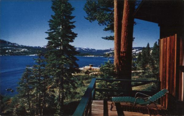 Kit Carson Lodge California Postcard