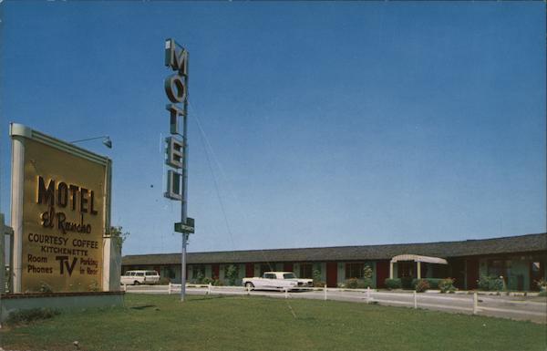 El Rancho Motel Watsonville, CA Postcard El Rancho Motel Watsonville, CA Postcard