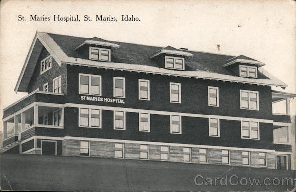 St. Maries Hospital Saint Maries, ID Postcard