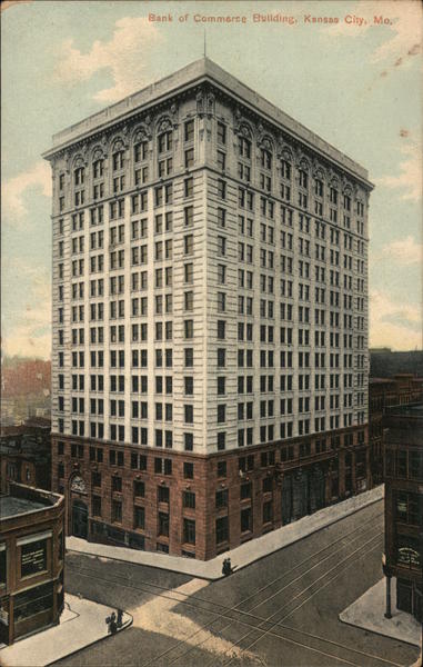 Bank of Commerce Building Kansas City, MO Postcard