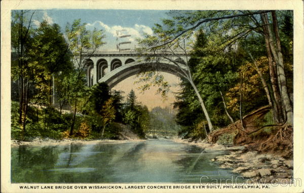 Walnut Lane Bridge Over Wissahickon Philadelphia, PA