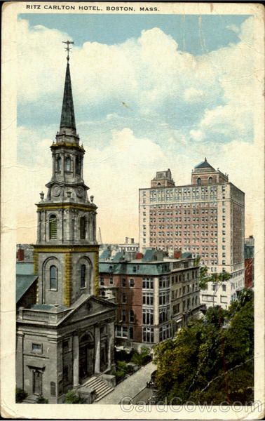 Ritz Carlton Hotel Boston, MA