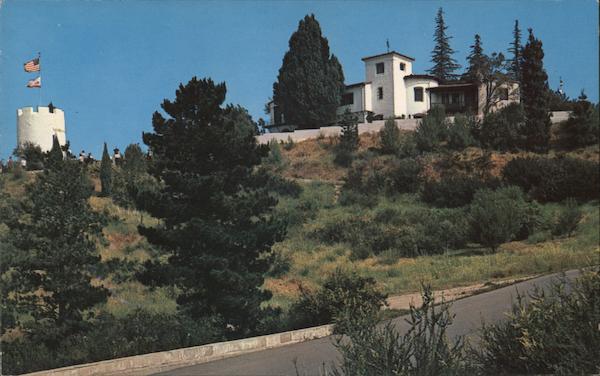 William S. Hart Horseshoe Ranch Newhall, CA Postcard