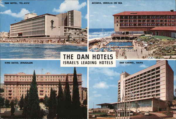 THE DAN HOTELS, ISRAEL'S LEADING HOTELS Middle East Postcard