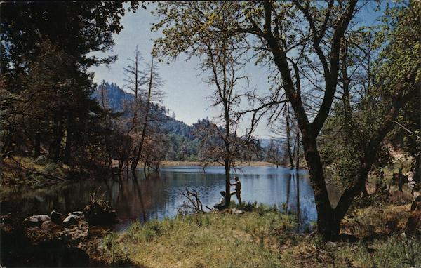 Calistoga Ranch Club California Egon Productions Postcard