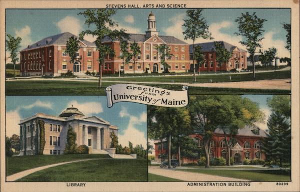 University of Maine Orono, ME Postcard