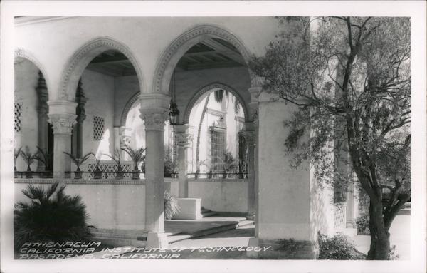 Athenaeum California Institute of Technology Pasadena, CA Postcard