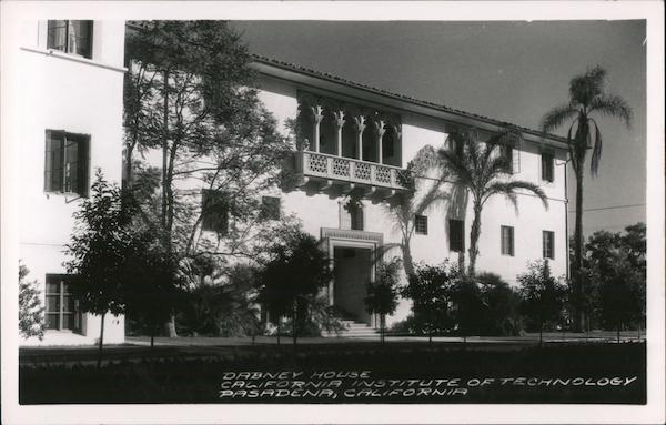 Dabney House, California Institute of Technology Pasadena, CA Postcard