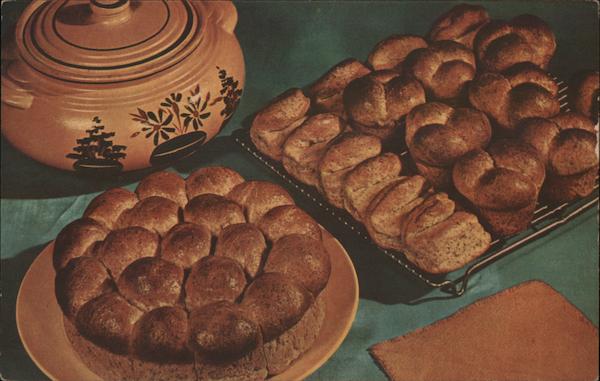 Kellogg's All Bran Rolls, Recipe on back of card Advertising Postcard