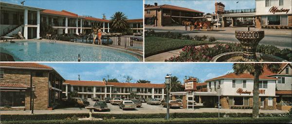 Monterey Motel St. Augustine, FL Large Format Postcard