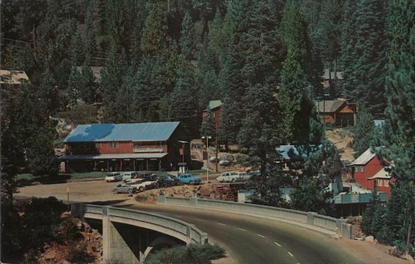 State Highway 108 the famed Sonora Pass Highway Strawberry, CA Postcard