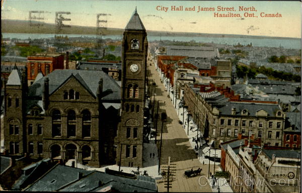 City Hall And James Street Hamilton, ON Canada Ontario