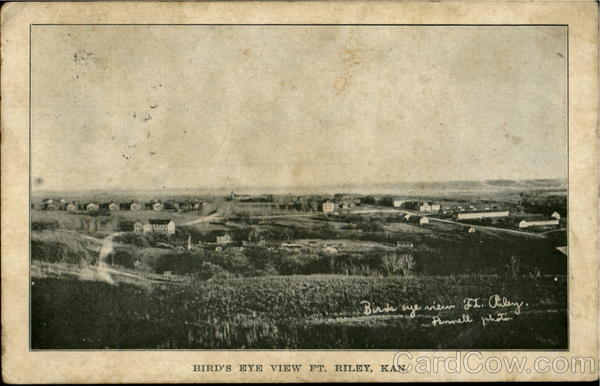 Bird's Eye View Ft. Riley Fort Riley, KS