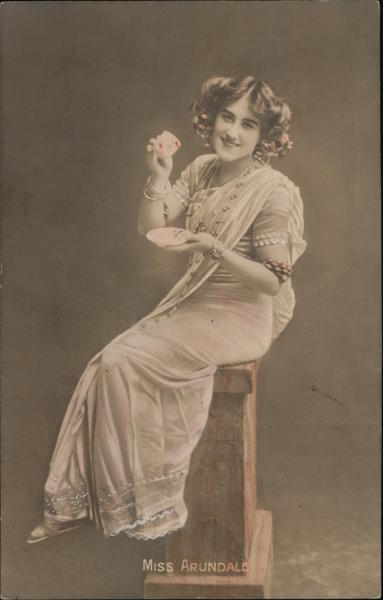 Sybil Arundale Actresses Postcard