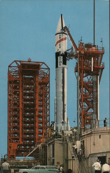 Centaur II Space & Rockets Postcard