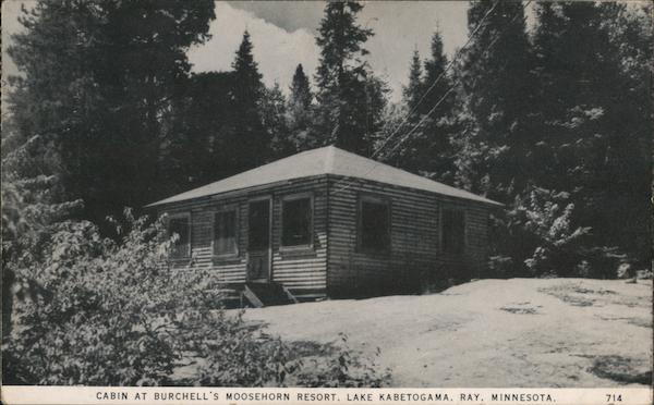 Cabin at Burchell's Moosehorn Resort, Lake Kabetogama Bay Minnesota ...