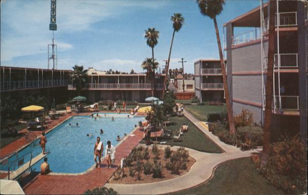 Sahara Hotel Phoenix, AZ Bob Petley Postcard