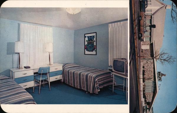 Walp's Motel and Restaurant Allentown, PA Postcard