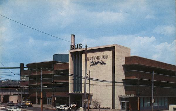 New and modern Greyhound Bus Station and Ramp Parking Pittsburgh, PA ...