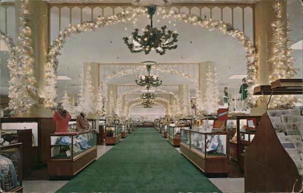 Christmastime at Frederick & Nelson Department Stores Advertising Postcard