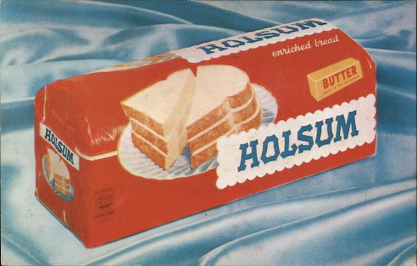 Holsum Bread Advertising Postcard