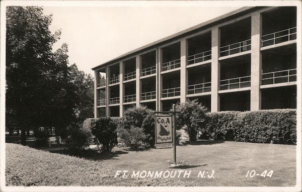 Fort Monmouth Company A New Jersey Army Postcard