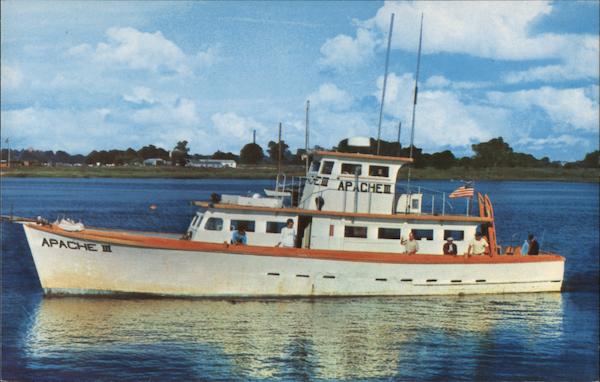 Apache III Boats, Ships Postcard