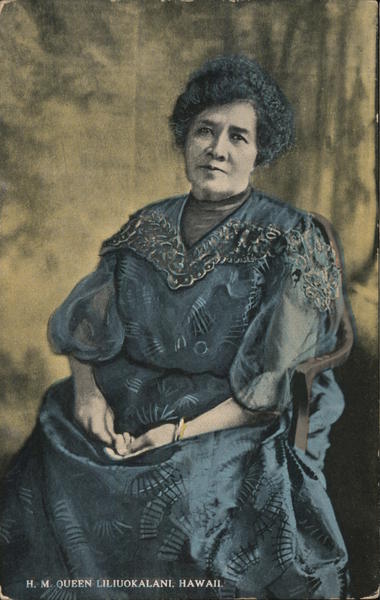 H.M. Queen Liliuokalani, Hawaii Hilo, HI Postcard