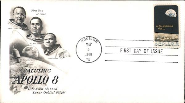 Apollo 8 Stamp