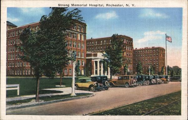 Strong Memorial Hospital Rochester, NY Postcard