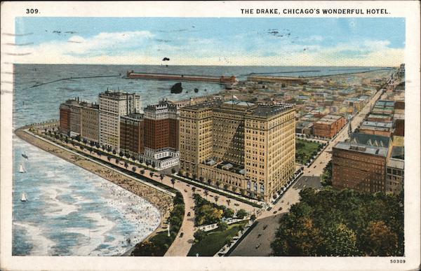 The Drake Hotel Chicago, IL Postcard