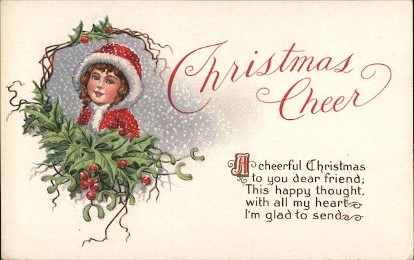Christmas Cheer A Cheerful Christmas To You Dear Friend, This Happy ...
