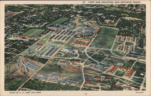Fort Sam Houston, Here Is Located Headquarters of the Eight Corps Area ...