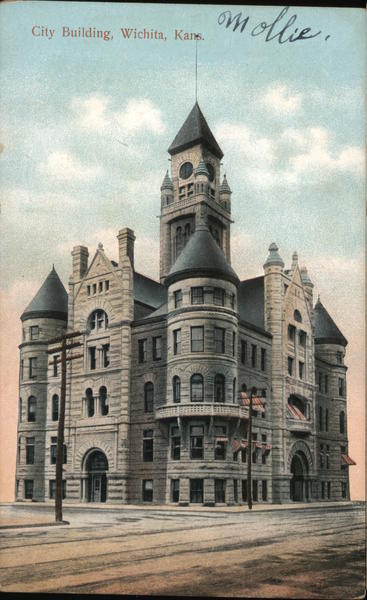 City Building Wichita, KS Postcard