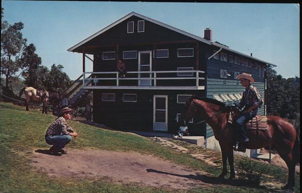 Hilltop Ranch for Young People Colora, MD Postcard