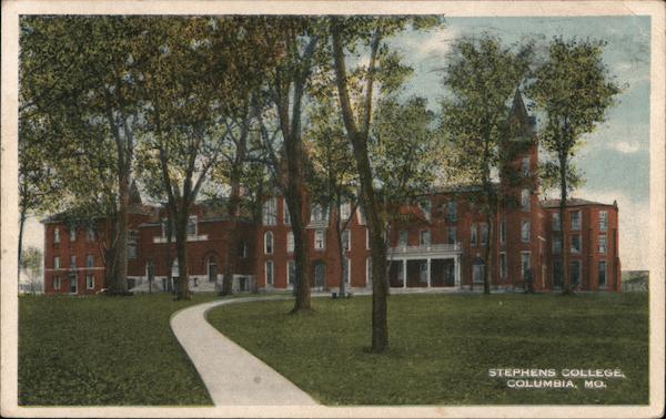 Stephens College Columbia, MO Postcard