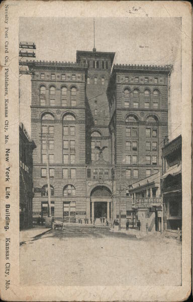 New York Life Building Kansas City, MO Postcard