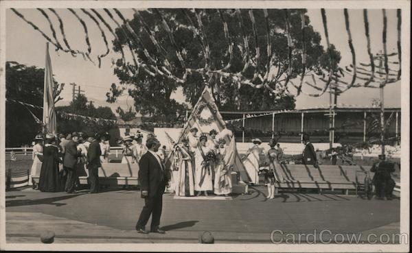 Midsummer Festival at Shell Mound Park San Francisco, CA Postcard