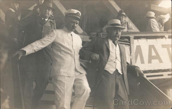 Capt. William Matson & Captain Peter Johnson San Francisco, CA Postcard