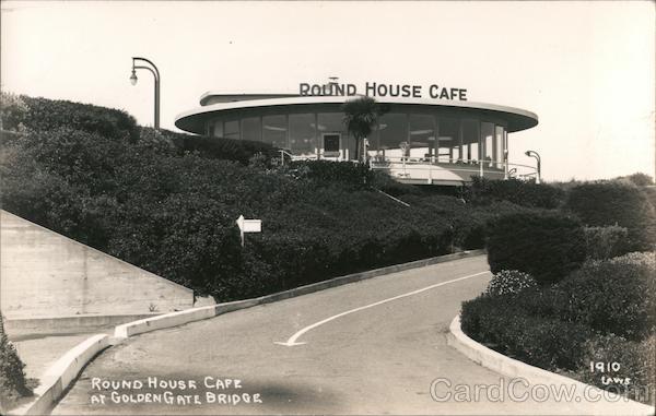 Round House Cafe at Golden Gate Bridge San Francisco, CA Postcard