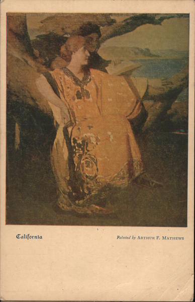 California Painted by Arthur F. Mathews 1915 Panama-Pacific Exposition ...