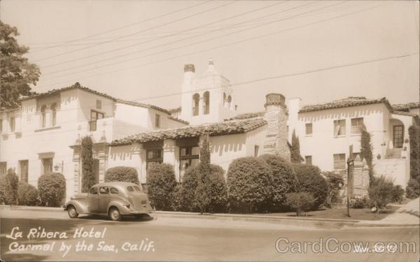 La Ribera Hotel Carmel, CA Postcard