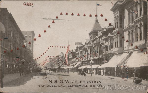 NSGW Celebration San Jose, CA Postcard