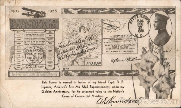 Commemorating the silver anniversary of the first airplane flight. 1903 ...