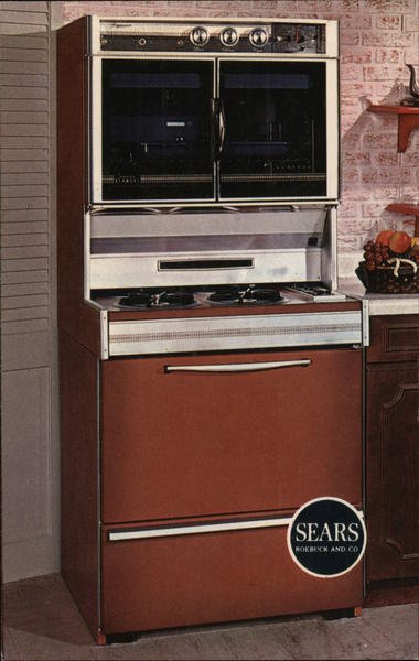 Sears Roebuck and Co. - Kenmore Classic Ranges Advertising Postcard
