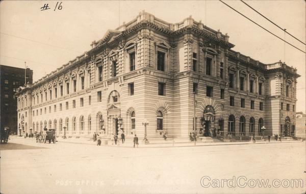 San Francisco Post Office California Postcard