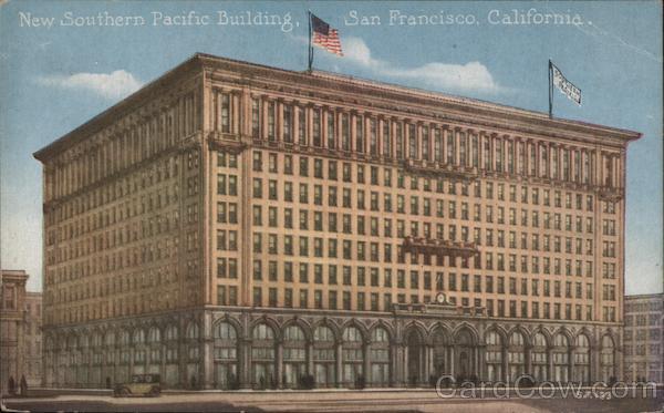 New Southern Pacific Building San Francisco, CA Postcard