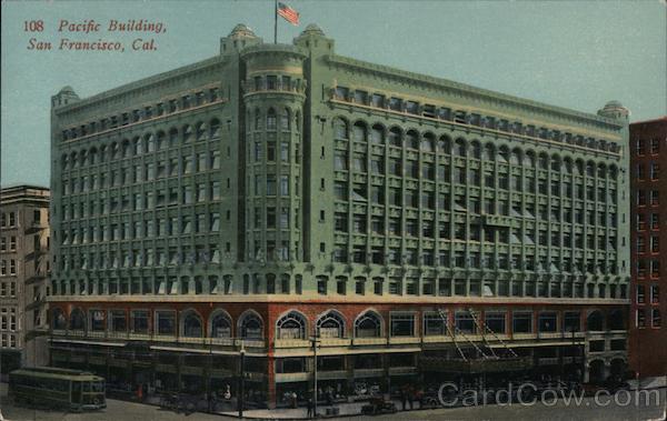 Pacific Building San Francisco, CA Postcard