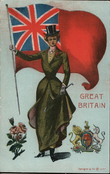 Lot of 25: National Girl Series Artist Signed Howard G. Hilder Postcard